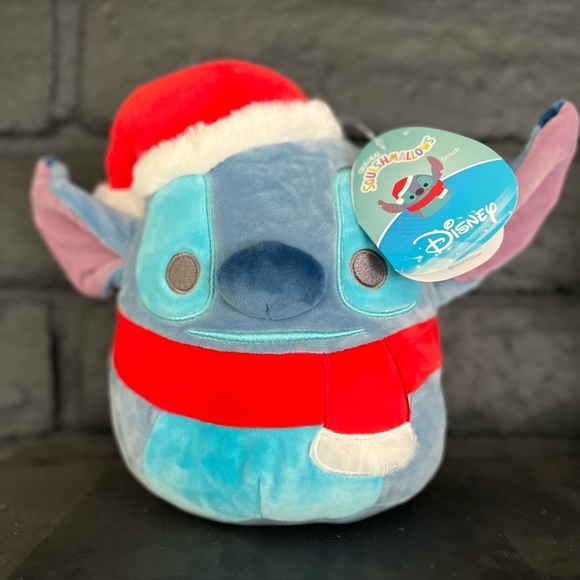 Disney | Toys | Stitch Christmas Squishmallow | Poshmark